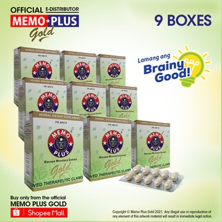 Memo Plus Gold 30s 9 Boxes | Shopee Philippines