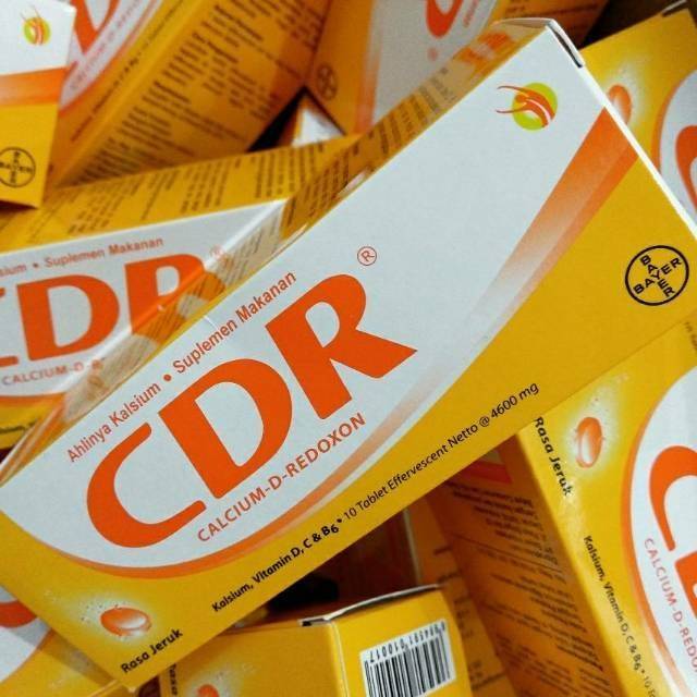 Cdr Calcium D Redoxon Eff Contains 10 Tablets | Shopee Philippines