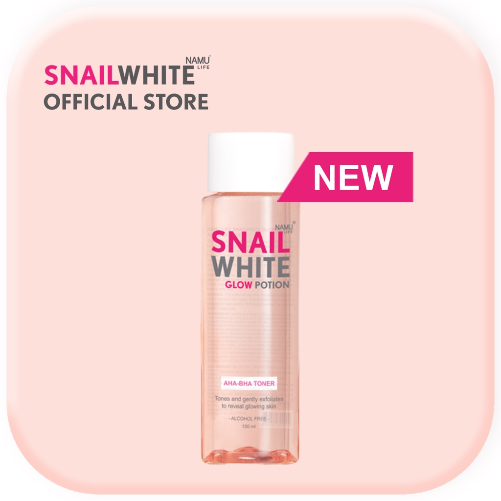 SNAILWHITE Glow Potion AHA·BHA Toner 150ml | Shopee Philippines