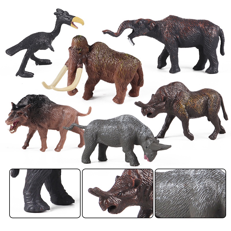 Prehistoric creatures Mammoth saber toothed tiger ice age behemoth ...