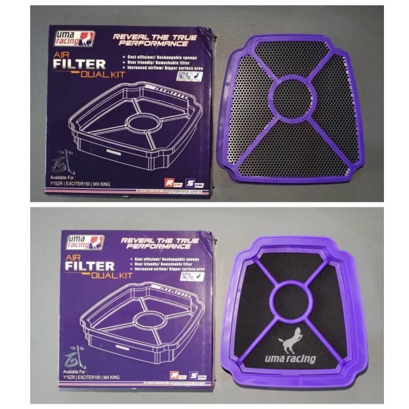 UMA Racing Air Filter Sniper King 150 v1 v2 / 155 Fi (Washable ...