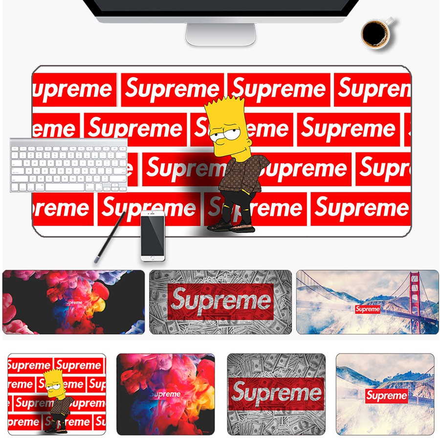 Supreme Mouse Pad Plus Size Mouse Pad Gaming Mouse Pad Table Mat ...