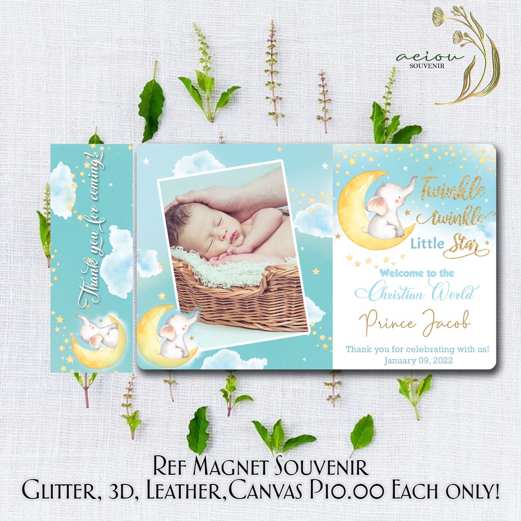 Customized Ref Magnet Souvenir | Giveaway | Ref Magnet | Birthday ...