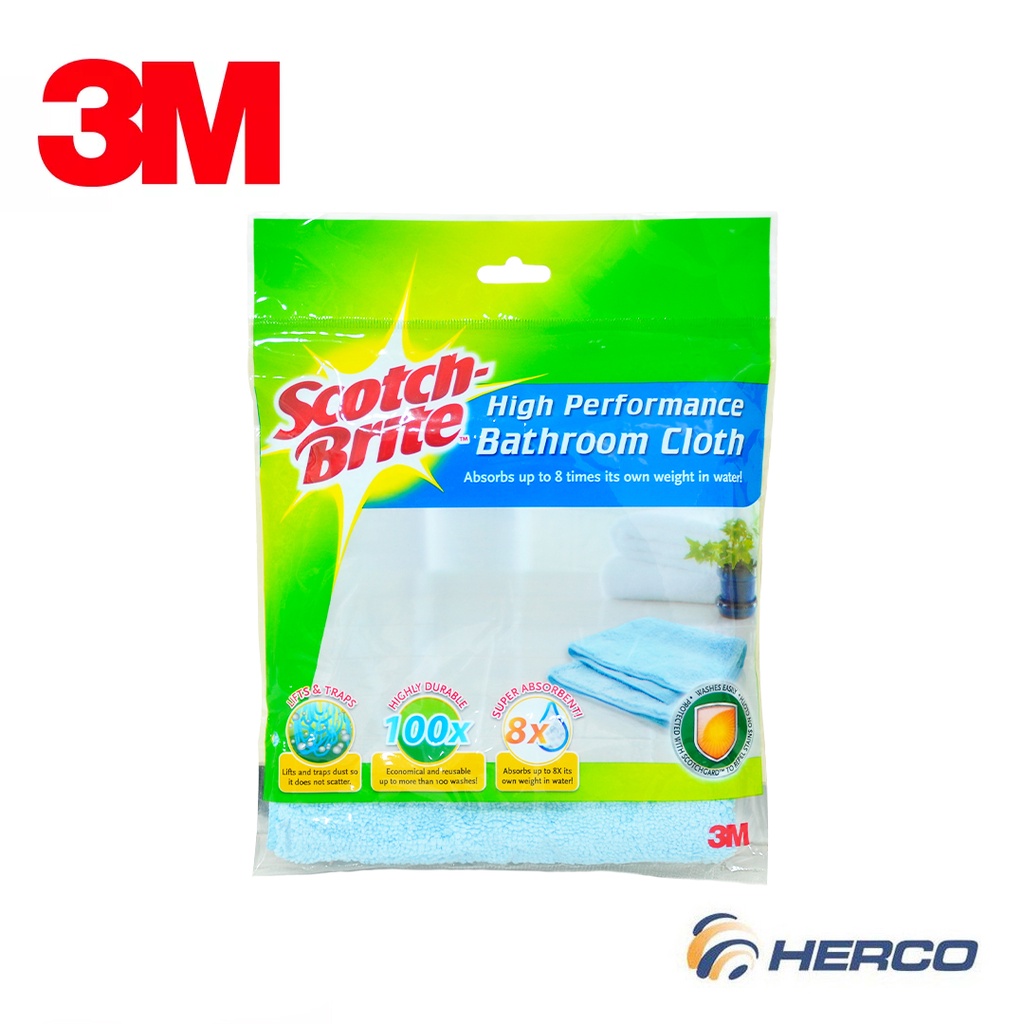 3M Scotch Brite High Performance Bathroom Cloth | Shopee Philippines