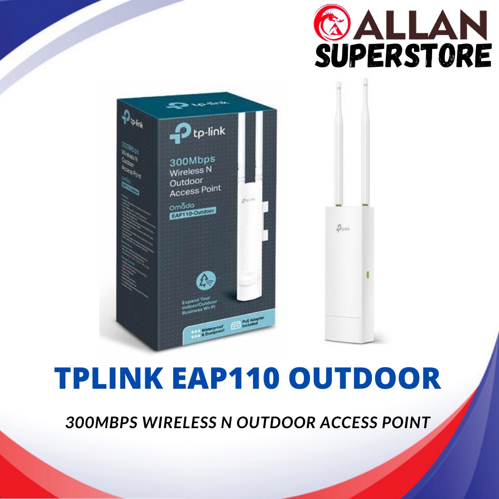 TP-Link Eap110-Outdoor 300mbps Wireless N Outdoor Access Point For ...