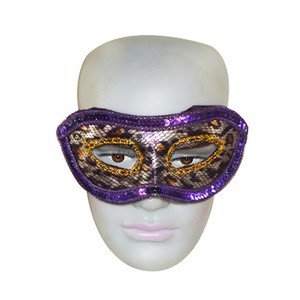 Snake Print Masquerade Mask (Purple) | Shopee Philippines