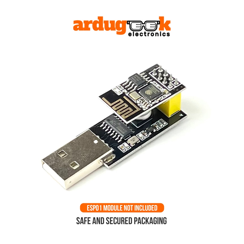 ESP8266 ESP01 CP2104 Programmer USB to Serial Converter For Flashing ...