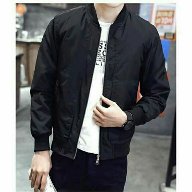 unisex black jacket Bikers Jacket | Shopee Philippines