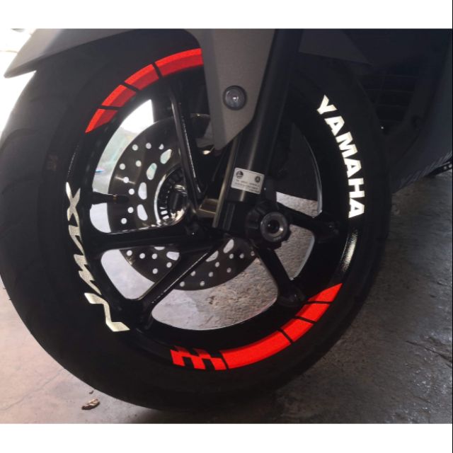 Nmax reflective sticker front and rear mags | Shopee Philippines