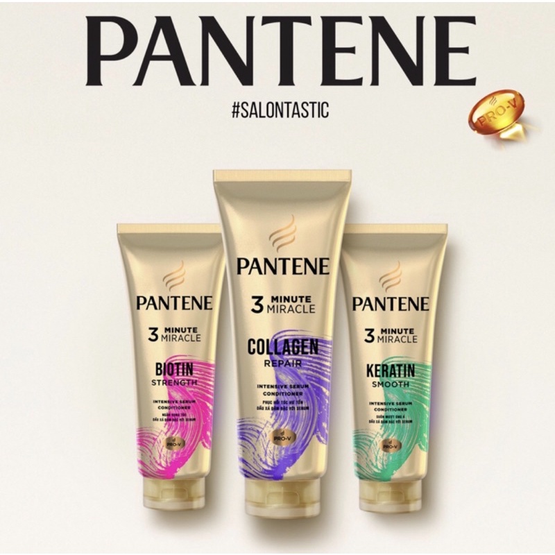 Pantene 3 Minute Miracle Intensive Serum Conditioner 300ml | Shopee ...