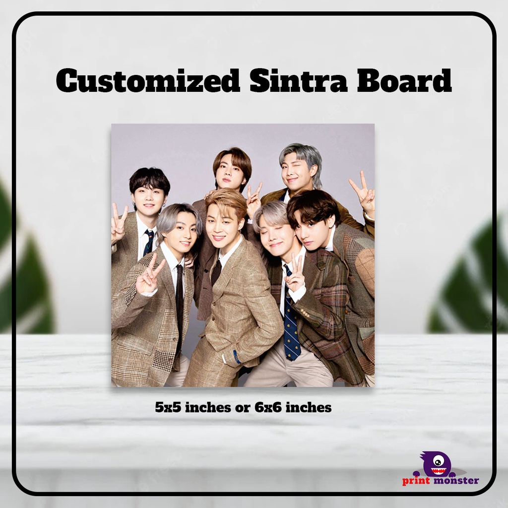 Customized Sintra Board (5x5 or 6x6 inches) | Shopee Philippines