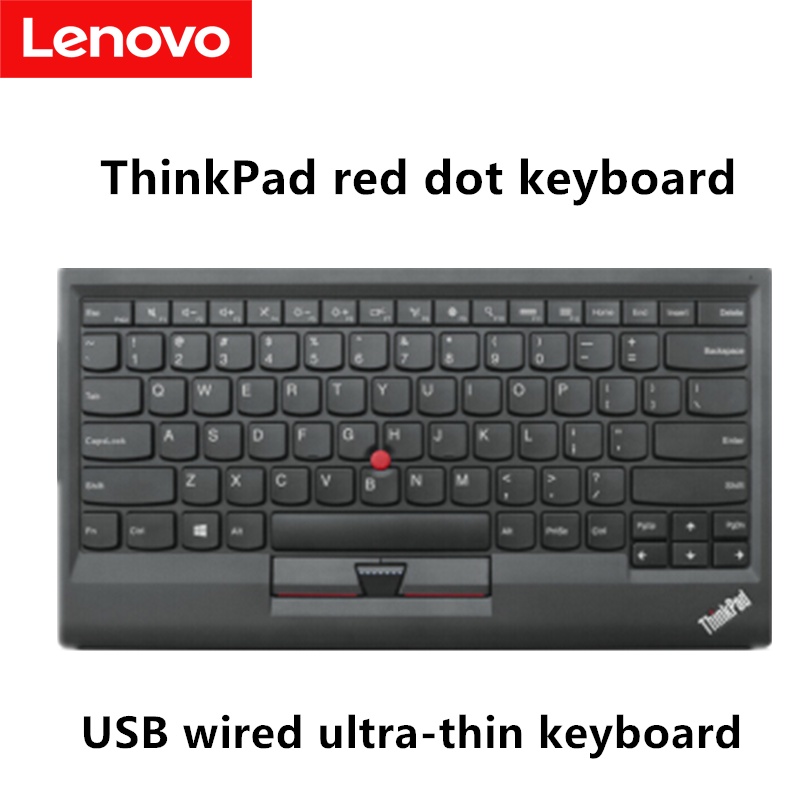 Lenovo ThinkPad Small Red Dot Keyboard USB Wired Ultra ThinTravel ...