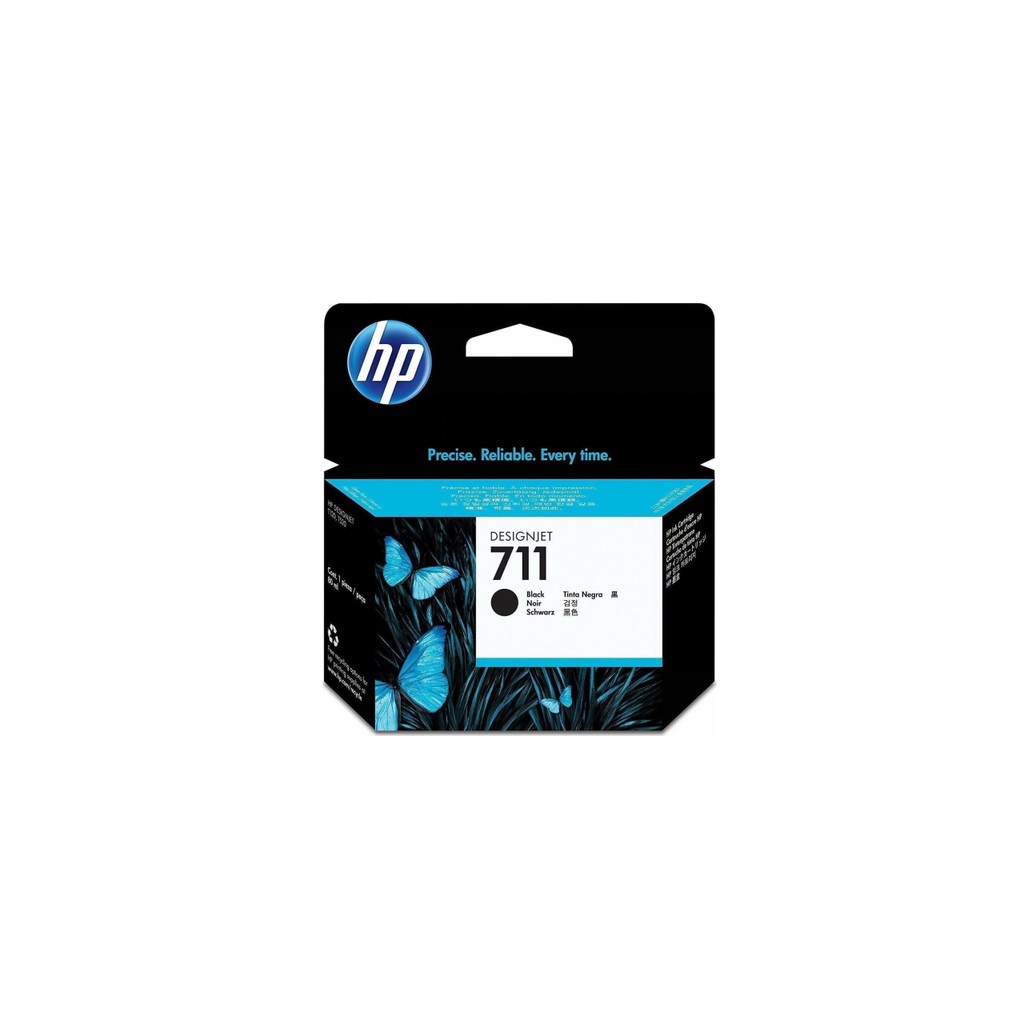 HP 711 Black 38ml Ink Cartridge (CZ129A) | Shopee Philippines