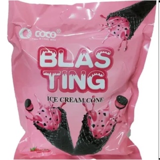 COCO Blasting Ice Cream Cone Strawberry 300g (Exp. August 13, 2024 ...