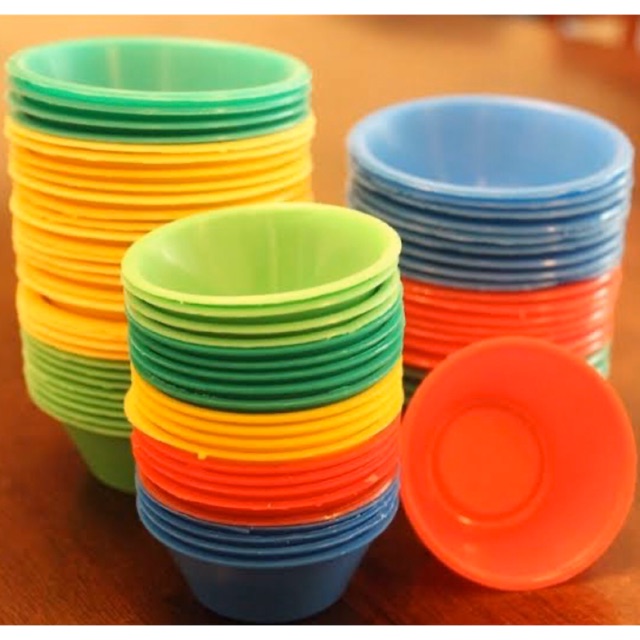 COD PD MEDIUM Puto Molder 1 dozen 12pcs ( Assorted Color) Baking Cake ...