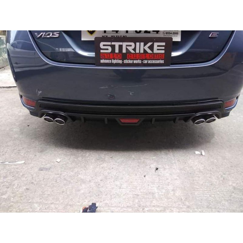 Toyota Vios Prime 2019-2020 Rear Diffuser | Shopee Philippines