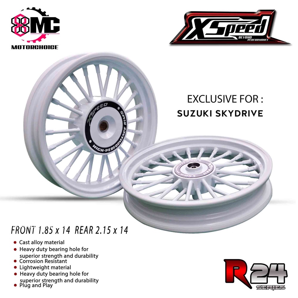 XSPEED MAGS R24 SUZUKI SKYDRIVE | Shopee Philippines