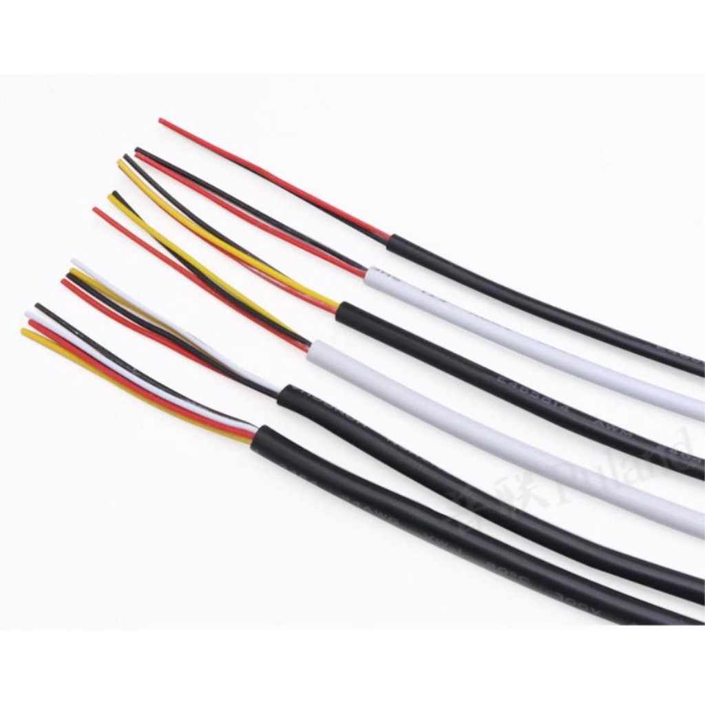 2Meters UL2464 20AWG Power Cable 2/3/4/5/6/7/8/9/10 Core Signalling Control Cable Amplifier ...