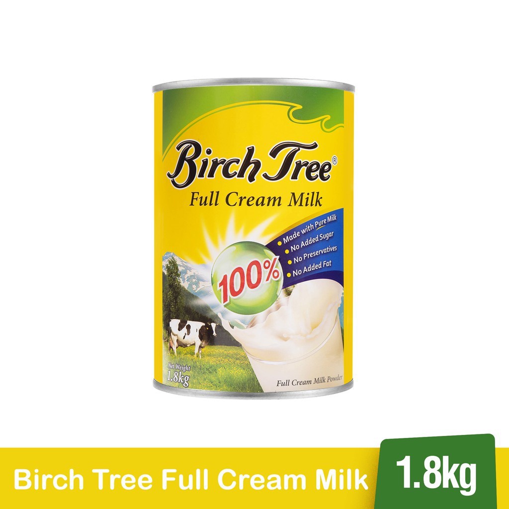 Birch Tree Full Cream Milk 1800g | Shopee Philippines