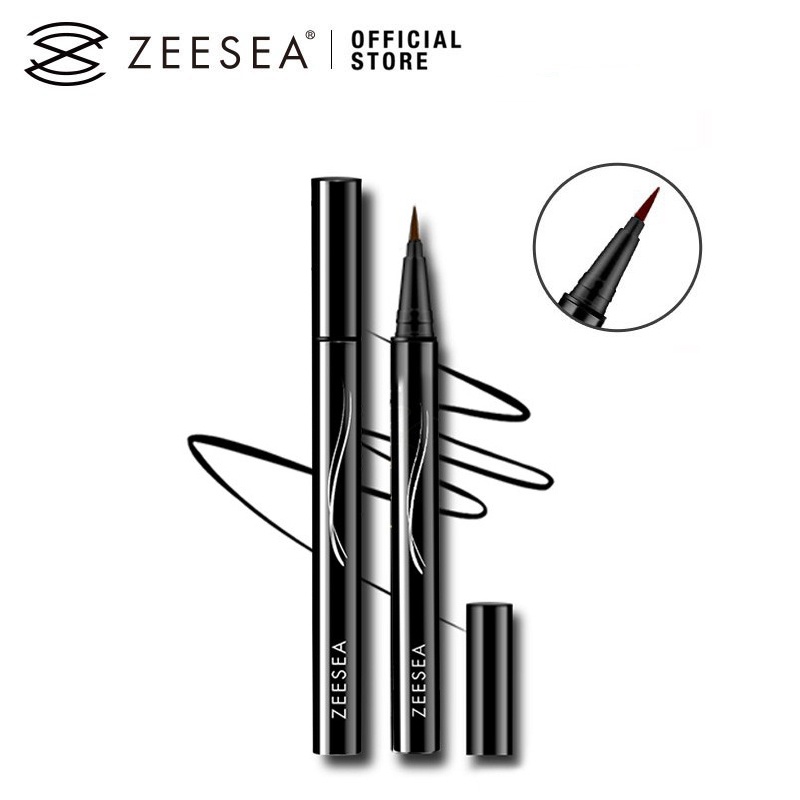 ZEESEA Waterproof Eyeliner Long Lasting Highly Pigmented Eye Makeup Sweatproof Quick-Dry No ...