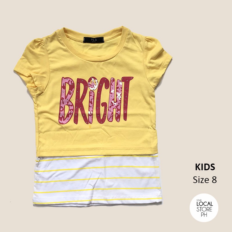 YLS Girls Kids Assorted Cotton Girls Kids Size 8 Tees 7 8 Years Old
