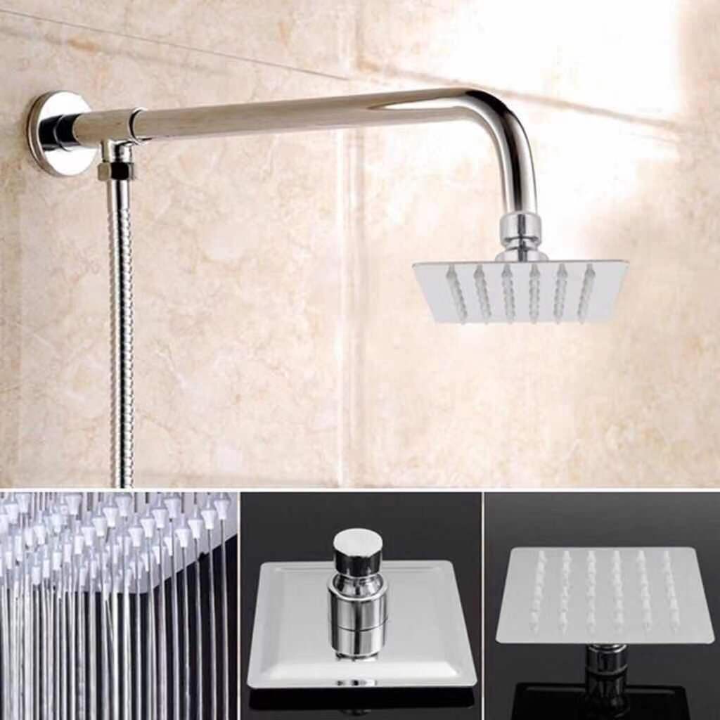 RCG Best Stainless Steel Ultra Thin Top Overheaded Rain Rainfall Shower ...