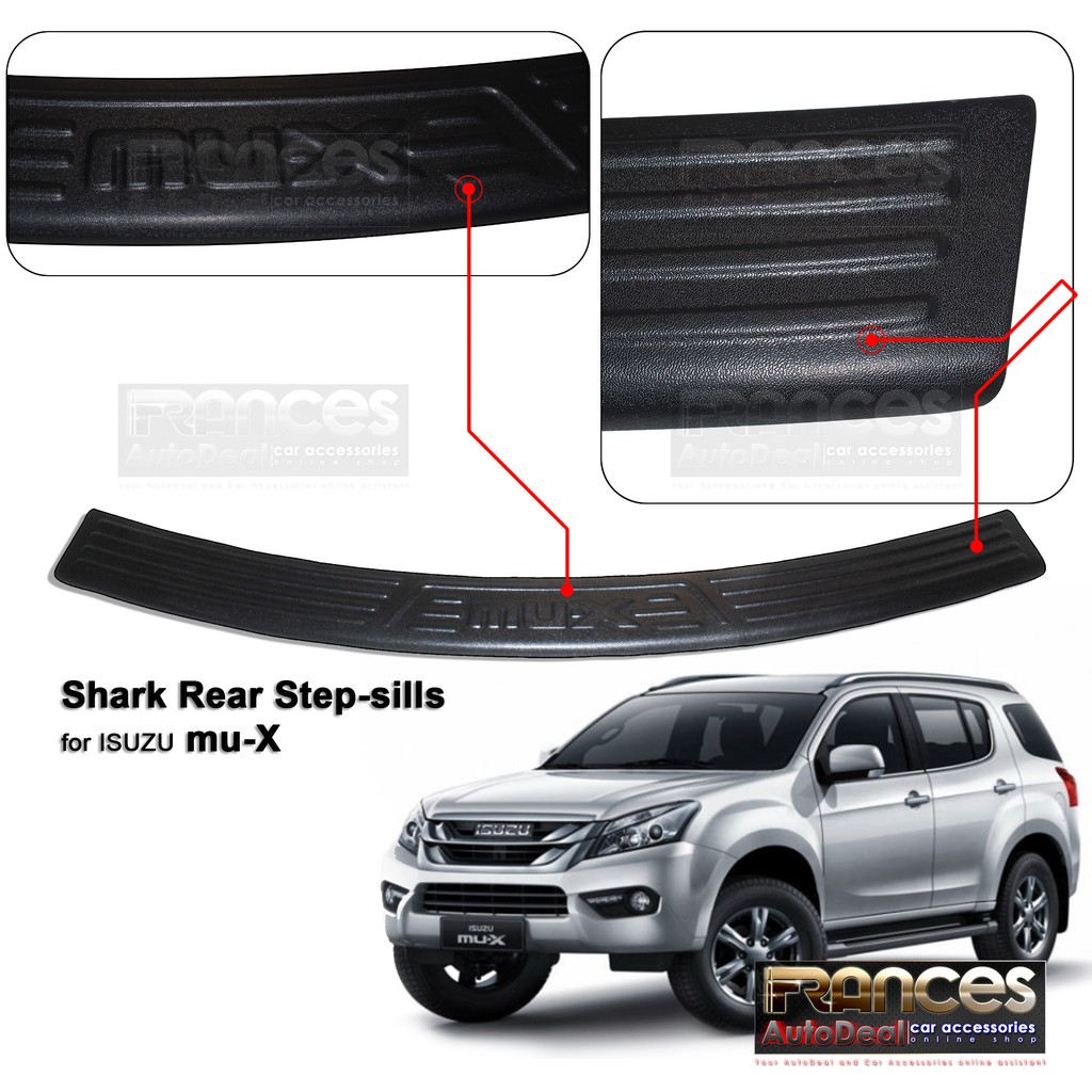 MUX BLUEPOWER 2018-2021 REAR STEPSILL / STEP SILL ( Mux accessories ...