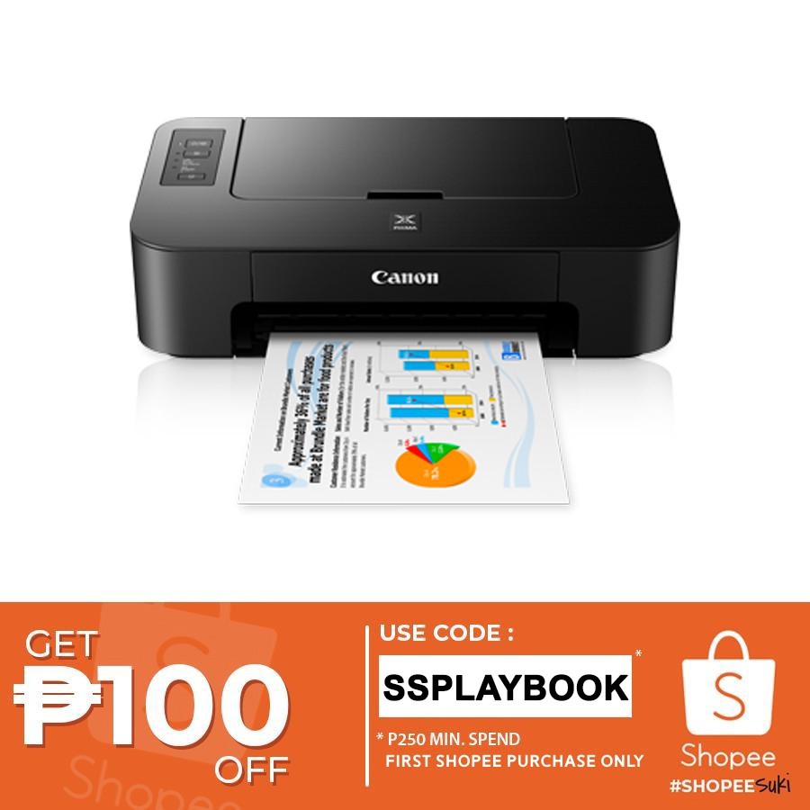 Canon Pixma TS207 Inkjet Single Function Printer | Shopee Philippines