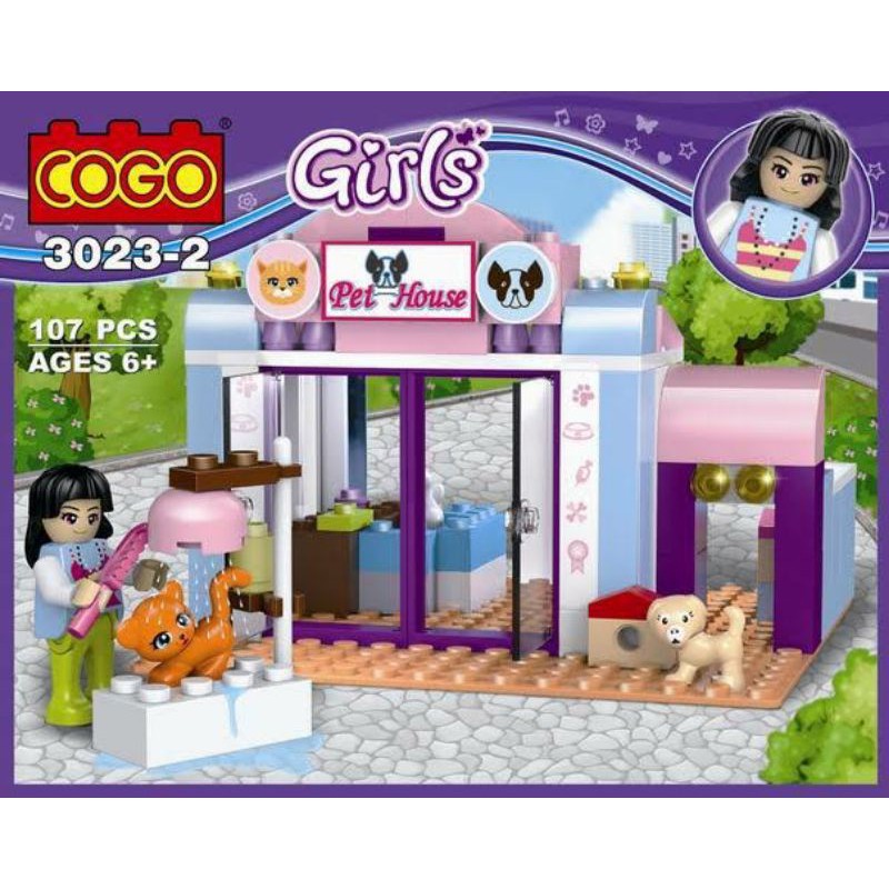 COGO Girls Pet House (Ages 6+) | Shopee Philippines