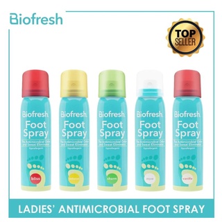 Biofresh Ladies Antimicrobial Foot Spray 100 ml | Shopee Philippines