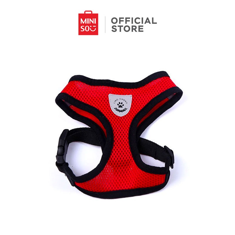 MINISO Pet Vest Harness Red Large | Shopee Philippines