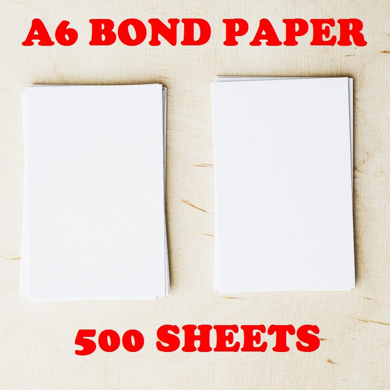 bond paper copy paper A6 Bond Paper 500 Sheets Seller Air Waybill ...