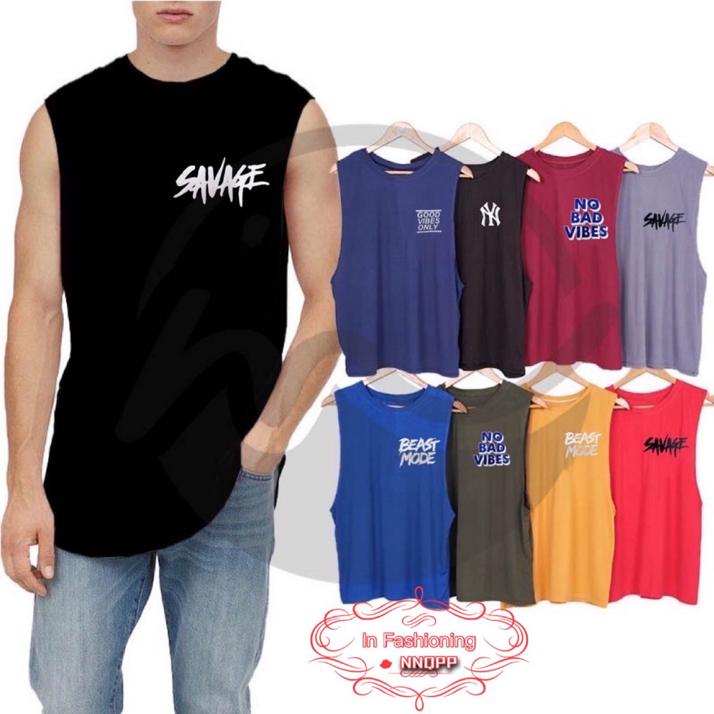 Fashion Cotton Stripes Sando For Men | Shopee Philippines