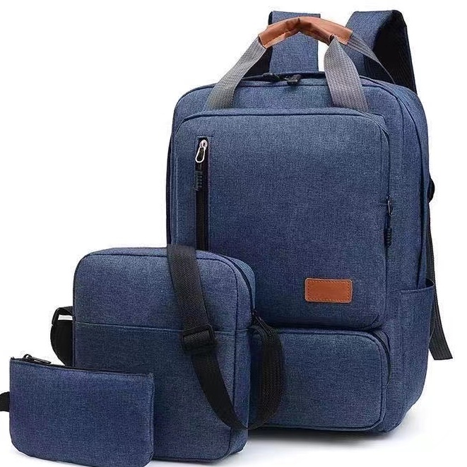 JYJT BAG#1350 KOREAN CANVAS 3IN1 BACKPACK | Shopee Philippines