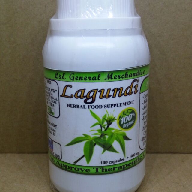 Lagundi herbal capsule | Shopee Philippines
