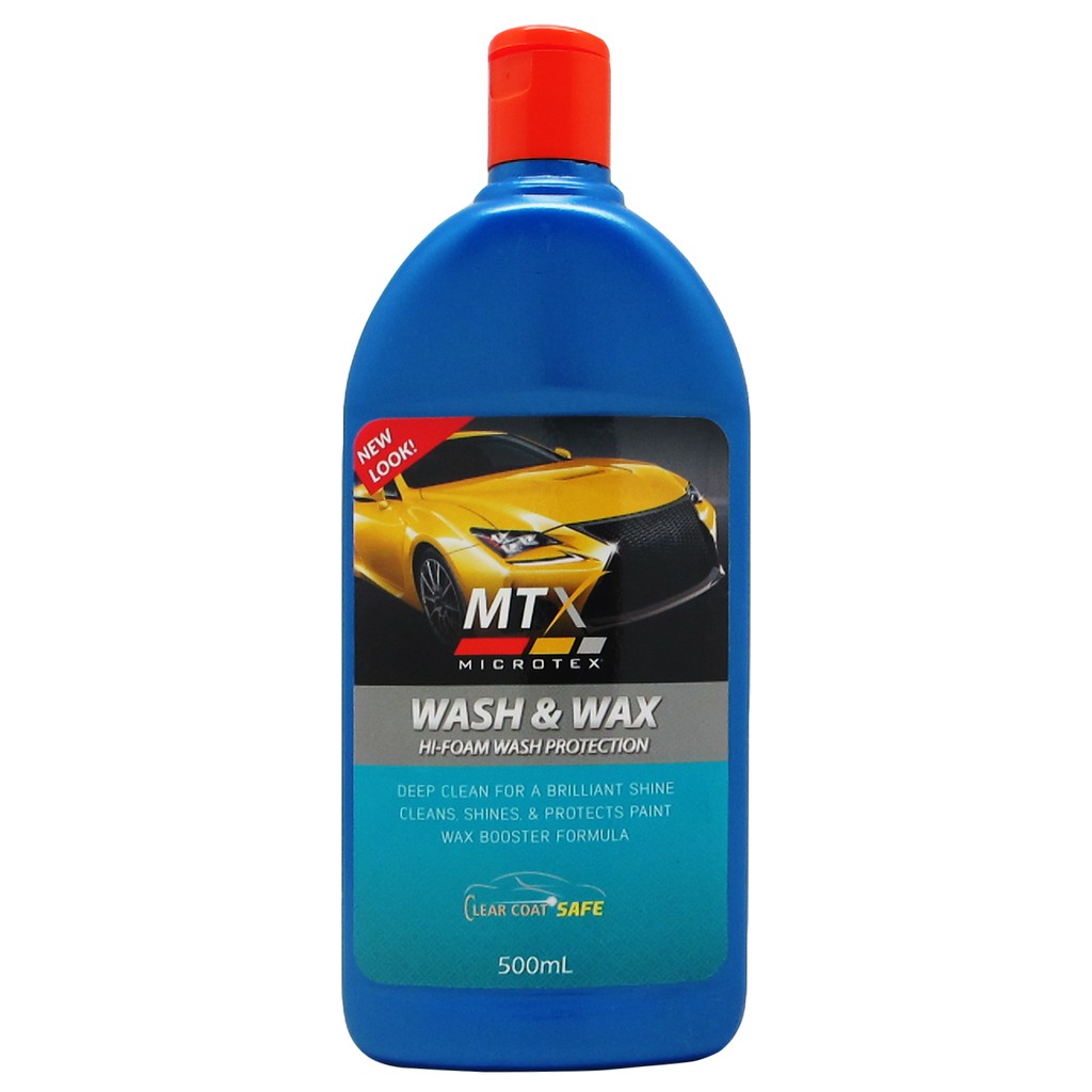 Microtex MA-SW500 Wash & Wax 500ml | Shopee Philippines