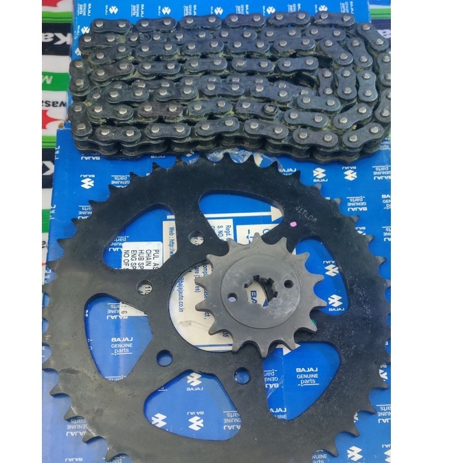 kawasaki bajaj Rouser 200NS Chain Sprocket Set 14T 39T 520 Genuine ...