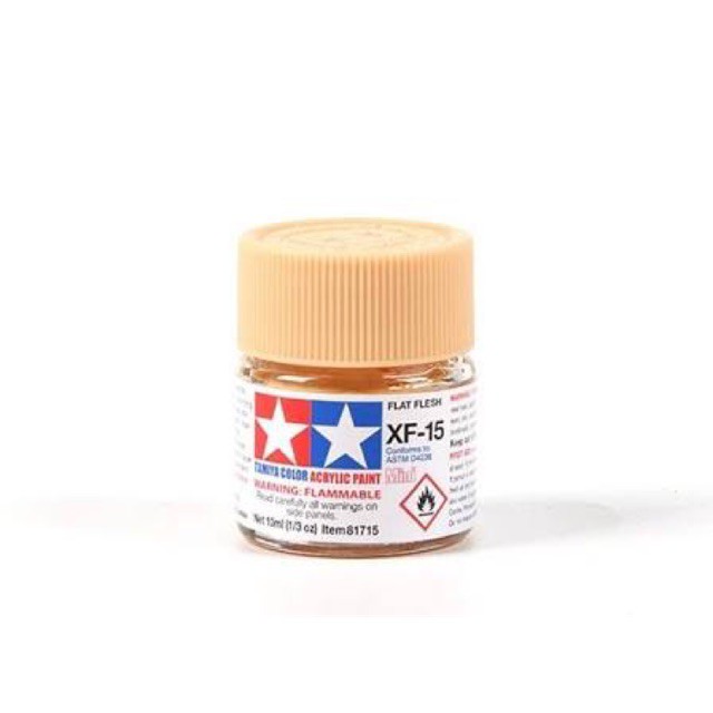 Tamiya Xf-15 Flat Flesh - Acrylic Mini | Shopee Philippines