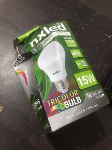 NXLED 15W LED Tricolor Bulb (ANX-TCB15W) | Shopee Philippines