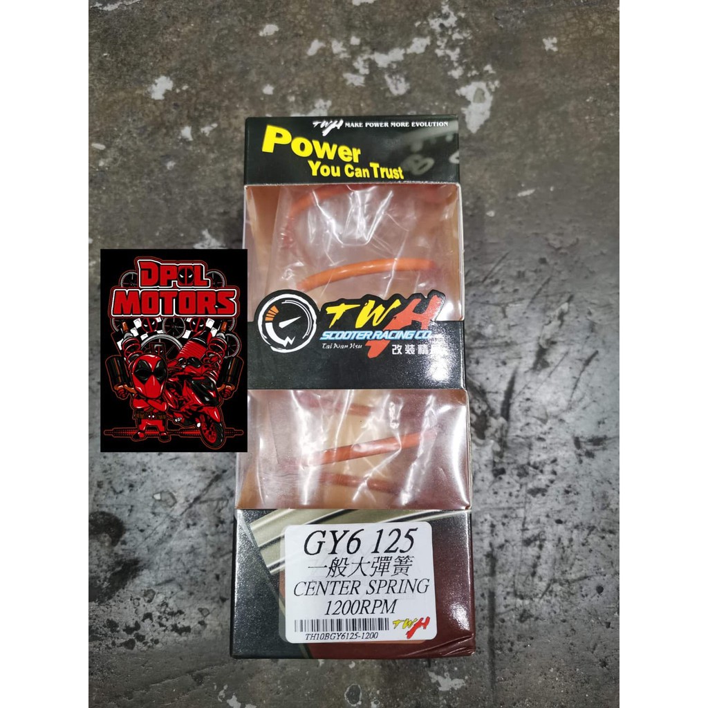 TWH Honda Click / PCX / Beat / ADV 150 / GY6 1200 RPM Center Spring ...