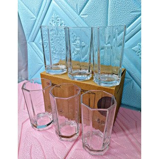 DELISOGA Deli Glassware Drinking Glass Set 6pcs 11cm 225mL Y5303 ...