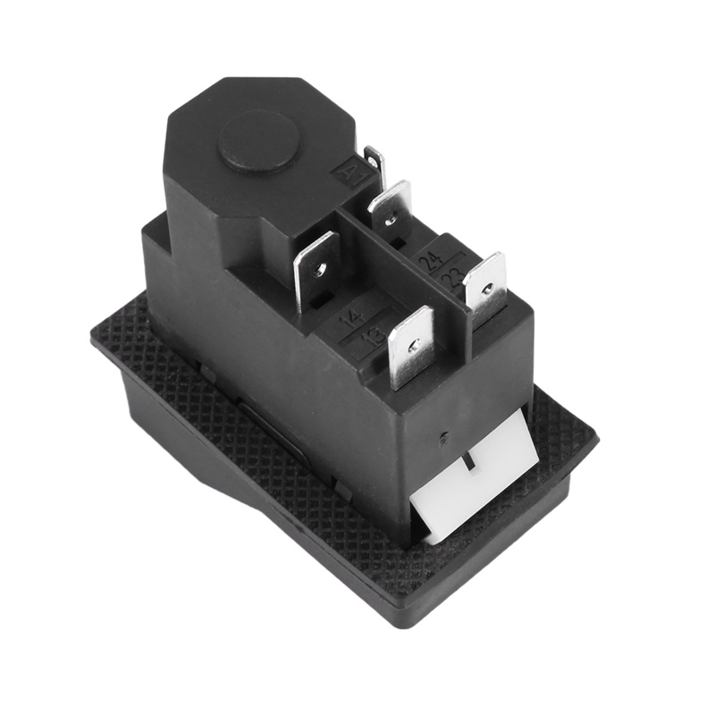 HoiuefjiuWaterproof Electromagnetic Push Button Switch 5 Pins KJD17 220 ...