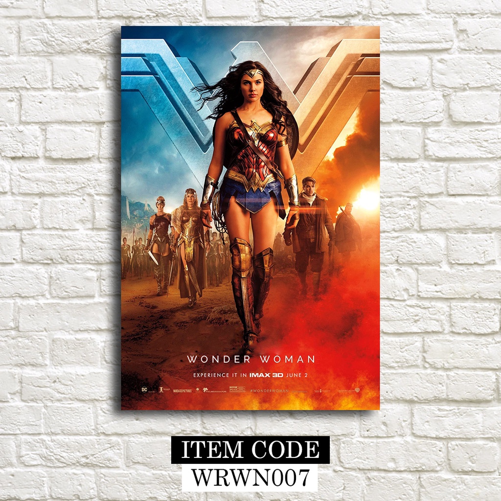 Wonder Woman (2017) Original UK Quad Poster | ubicaciondepersonas.cdmx ...
