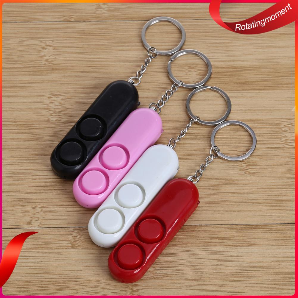 Mini Anti-rape Device Alarm Loud Alert Attack Panic Keychain Safety ...