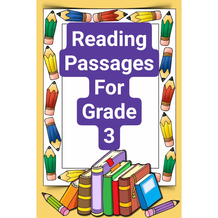 Reading Passages for Grade 3 (26 pages) free bookbind | Shopee Philippines