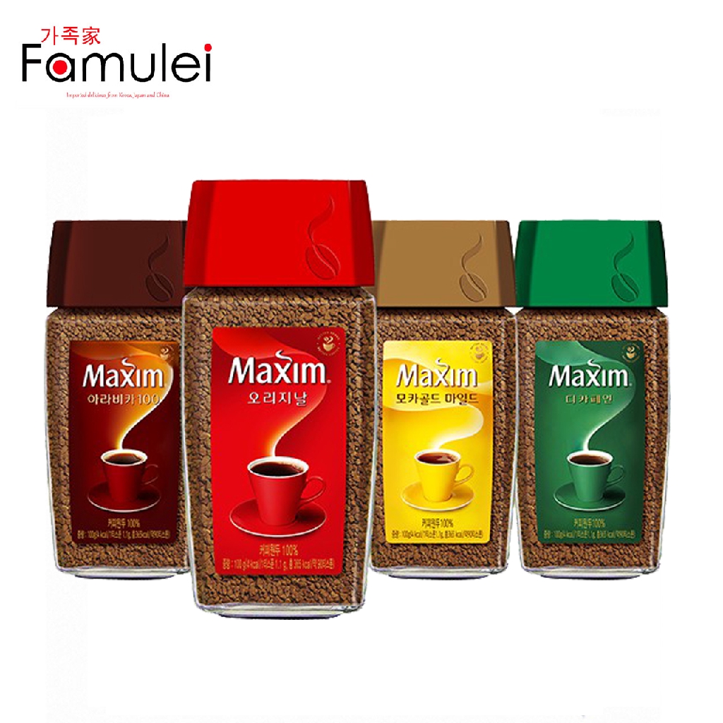 Maxim Pure Coffee Origina Matcha Gold 100g | Shopee Philippines
