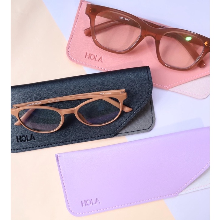 [FREE Name engraving] Personalized Leather eyeglass / sunglass cover ...