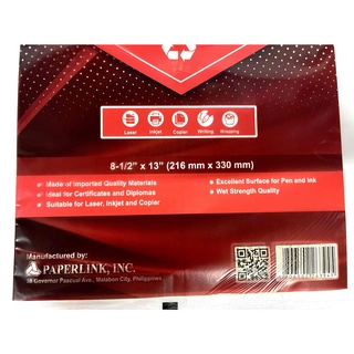 Parchment Paper 20 PCS/PACK Vision Paperlink Brand 8 1/2" x 13" (Long ...