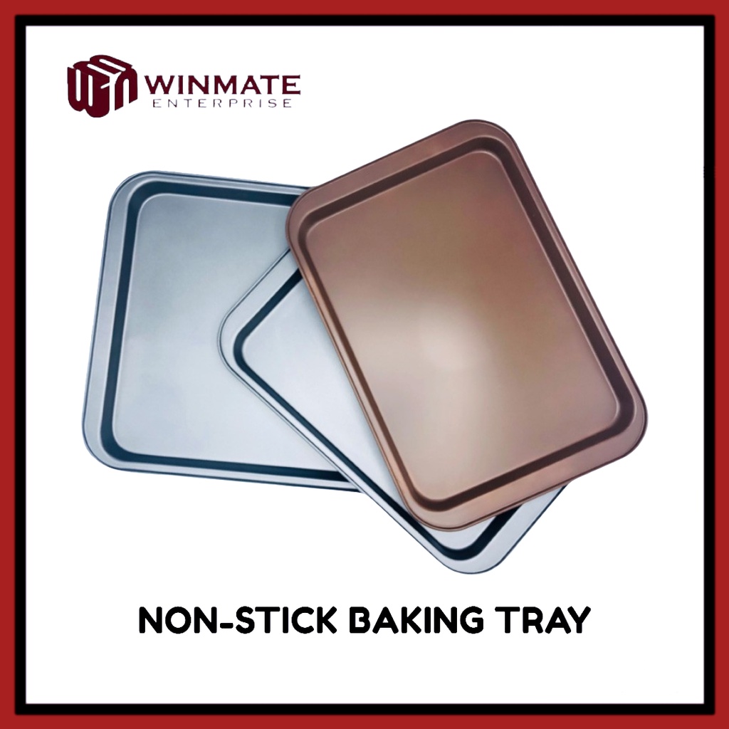 Non-stick Rectangular Baking Pan Oven Tray | Shopee Philippines
