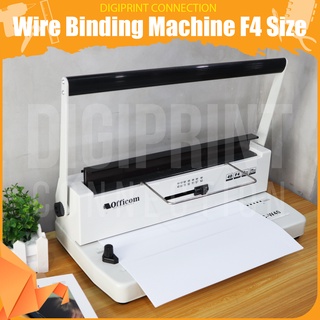 Officom Wire Binding Machine STD12A A4 Size 34 Hole Punched Sheets ...